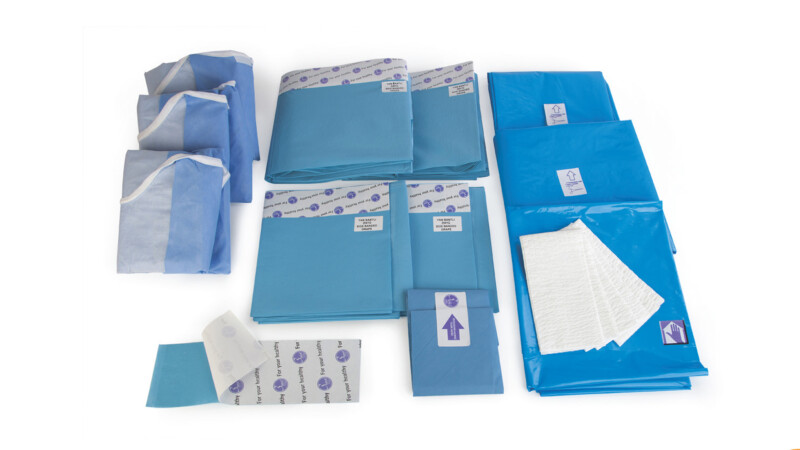 Disposable Sterile Hand Surgery Pack - 3Teks Medical Textile